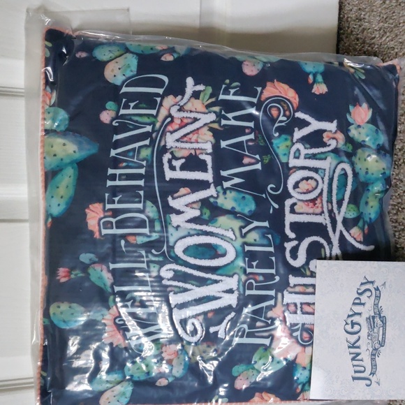 Gunk Gypsy | Bedding | Nwt Junk Gypsy Pillow | Poshmark